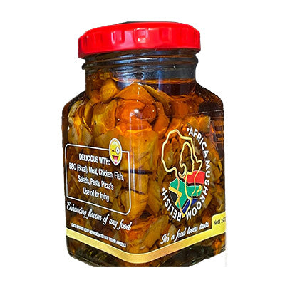 African Mushroom Relish 240g - BB: 02/08/2025 – Springbok Foods