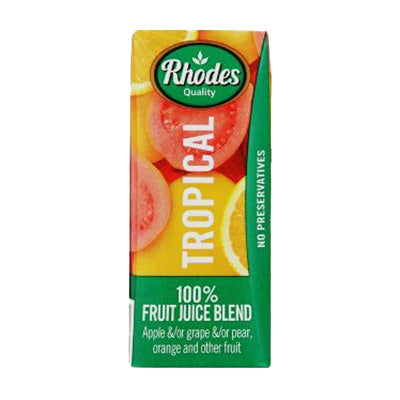 Rhodes Fruit Juice Tropical 200ml – Springbok Foods