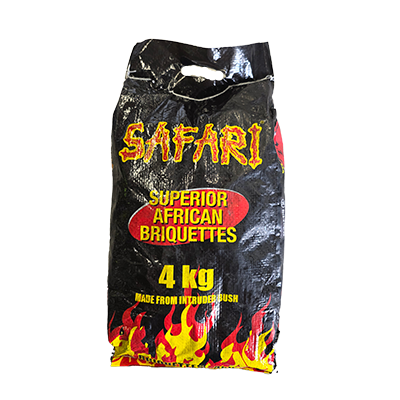 Safari Briquettes 4kg – Springbok Foods