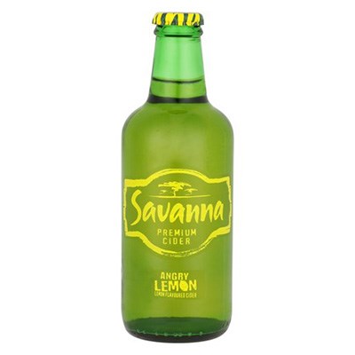 Savanna Angry Lemon 330ml – Springbok Foods