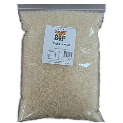 Tastic Rice 2 kg – Springbok Foods