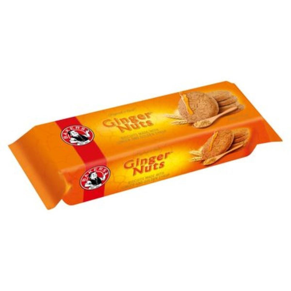 Bakers Ginger Nuts 190g – Springbok Foods